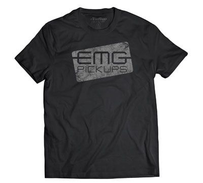 EMG Pickups / EMG Distressed Logo T / Electric Guitar Pickups, Bass ...